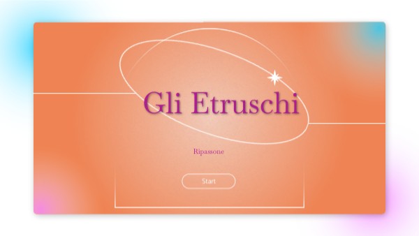Gli Etruschi (il ripassone) | Genially