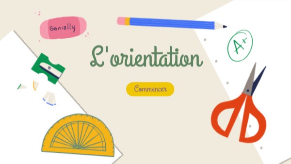 L'orientation | Genially