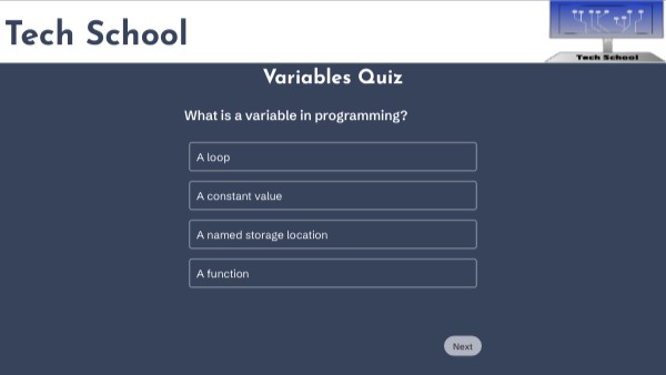Variable Quiz | Genially