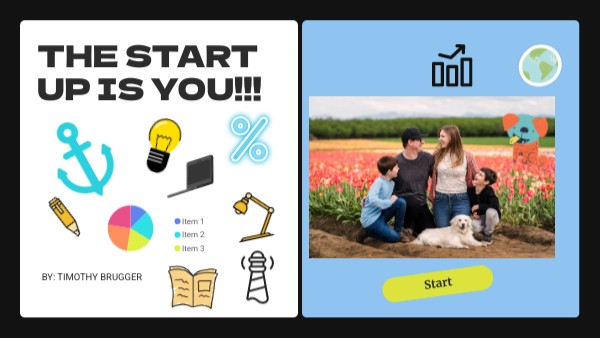 The Start up is you!!! | Genially