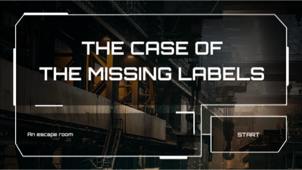 The Case of the Missing Labels | Genially