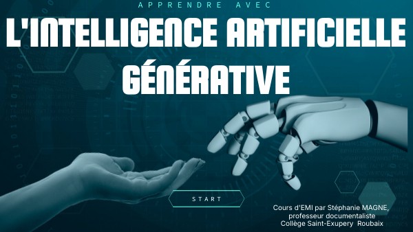l'intelligence ArtIficielle Générative | Genially