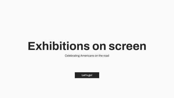 Exhibitions on screen | Genially