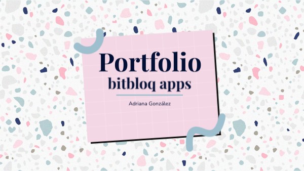Portfolio bitbloq apps | Genially