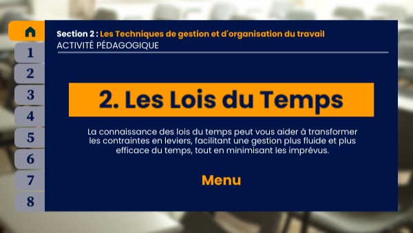 S2.2. Les Lois du Temps | Genially