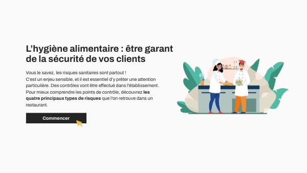 Contrôle sanitaire | Genially