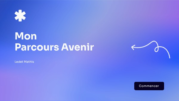 Mon Parcours Avenir | Genially