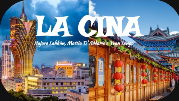 LA CINA | Genially