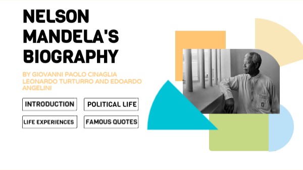 NELSON MANDELA'S BIOGRAPHY | Genially