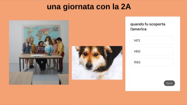 una giornata con la 2A | Genially