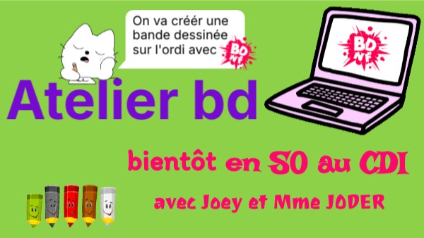 Atelier bd | Genially