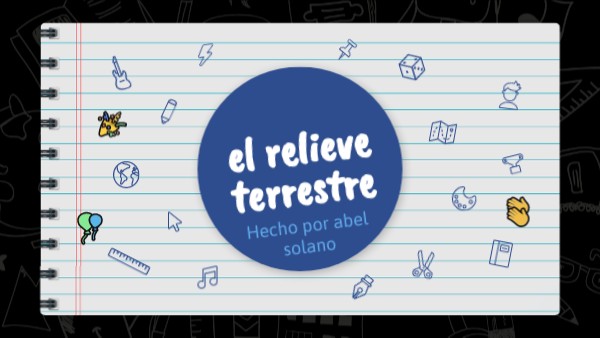 el relieve terrestre | Genially