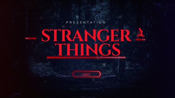 STRANGER THINGS | Genially