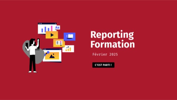 Reporting Formation FEV25 | Genially
