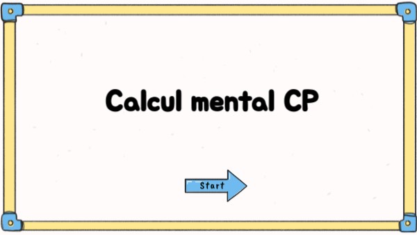 Calcul mental CP | Genially