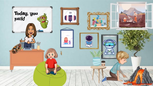 Today, you pick! | Genially