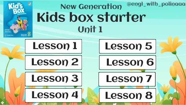 NG Starter unit 1*** | Genially