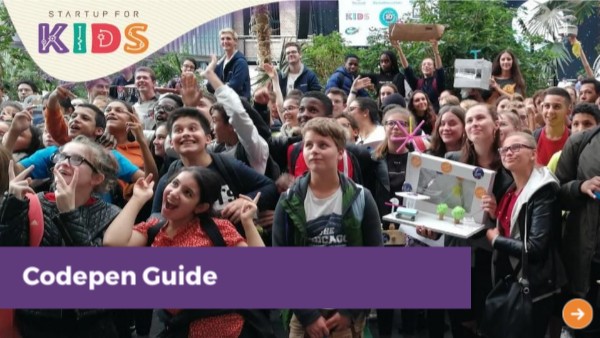 Guide - Créer ton site web - Codepen | Genially