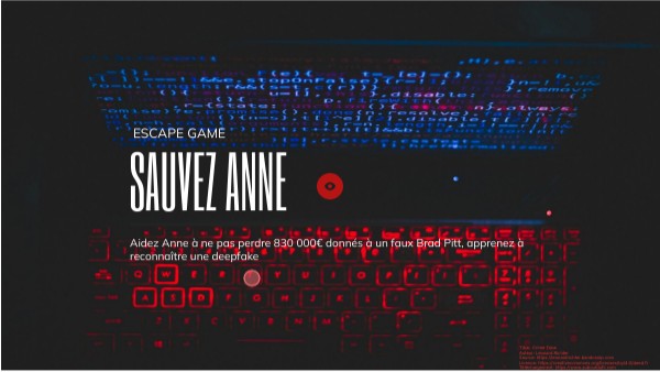 SAUVEZ ANNE | Genially