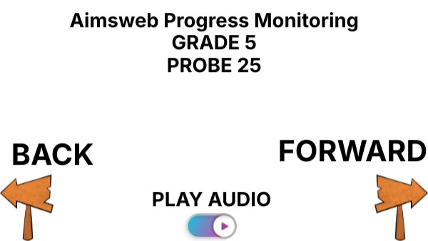 AimsPM Grade 5 Probe 25 | Genially