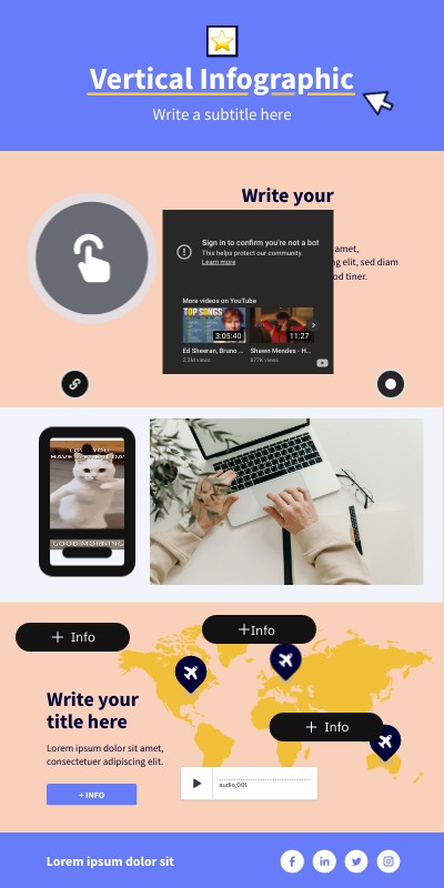 Vertical Infographic | Genially