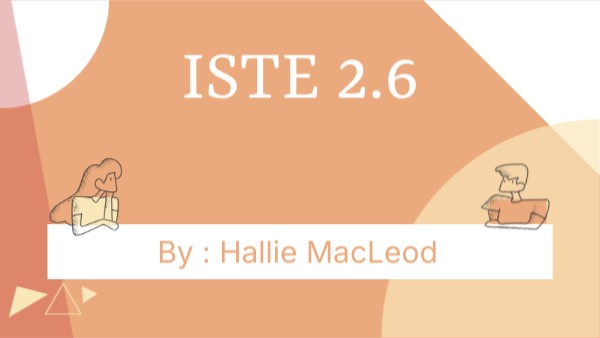 ISTE 2.6 | Genially