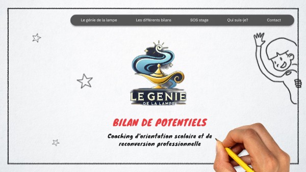le génie de la lampe | Genially