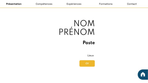 Mini-site perso | Genially