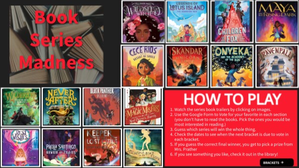 2025 Fantasy Book Series Madness | Genially