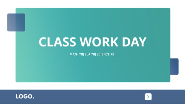 Class work day | Genially