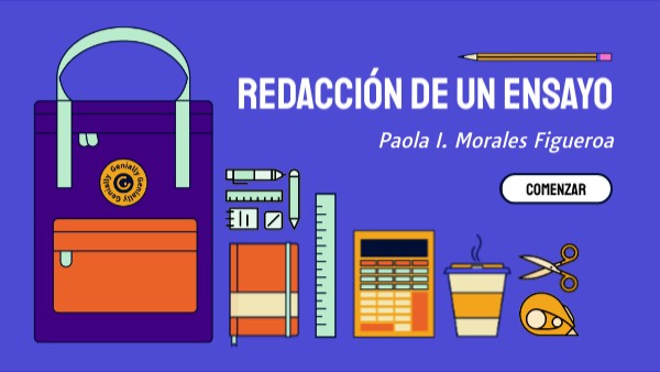 redaccion de un ensayo | Genially