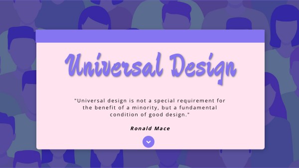 Universal Design | Genially