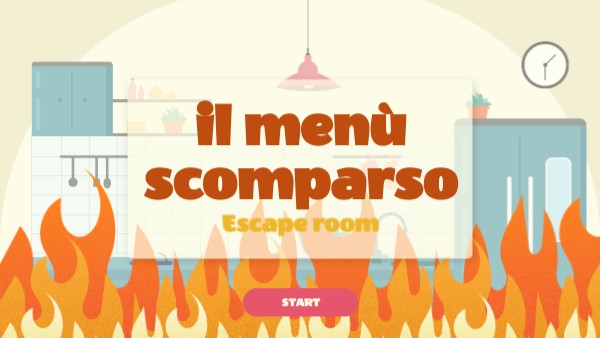 il menù scomparso | Genially