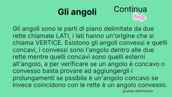 Gli angoli | Genially
