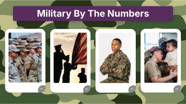 Military by the numbers | Genially