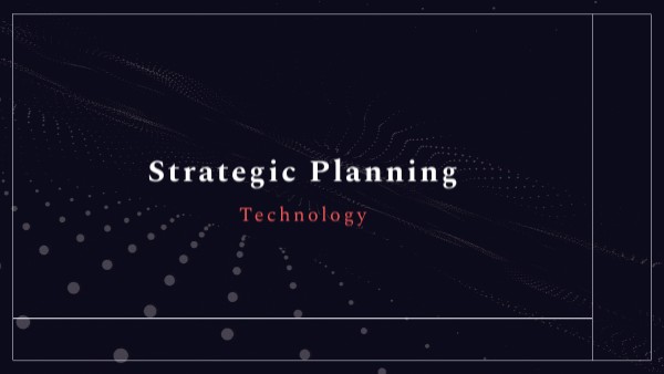 Strategic Planning | Genially