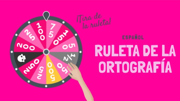 RULETA de la ortografÍa | Genially