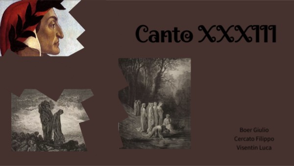 Canto XXXIII | Genially