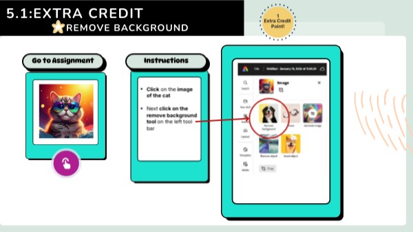 ACC: 5.1: Extra Credit: Remove Background | Genially