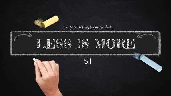 ACC: 5.1: Less is More | Genially