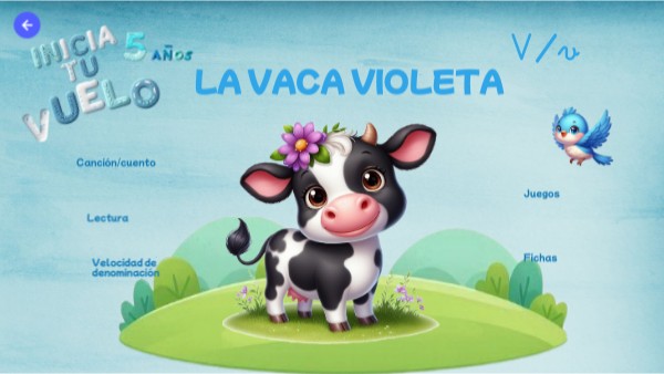 La vaca Violeta V/v | Genially