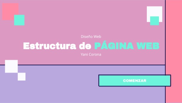 Estructura de PÁGINA WEB | Genially