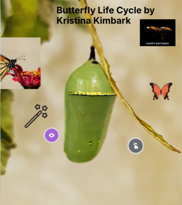 Butterfly Life Cycle by Kristina Kimbark | Genially