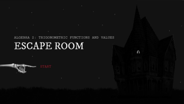 Trigonometry Escape room | Genially