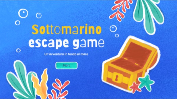 Sottomarino e scape game | Genially