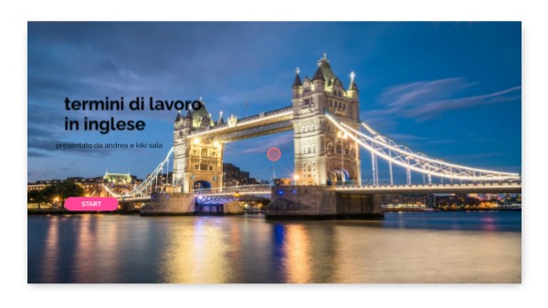 termini di lavoro in inglese | Genially
