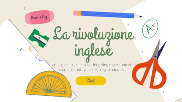 La rivoluzione inglese | Genially