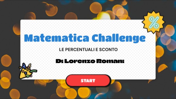 Matematica Challenge | Genially