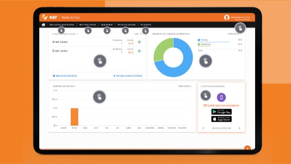 Ecran principal manager N2F | Genially