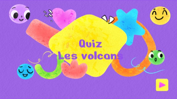 Quiz Les volcans | Genially